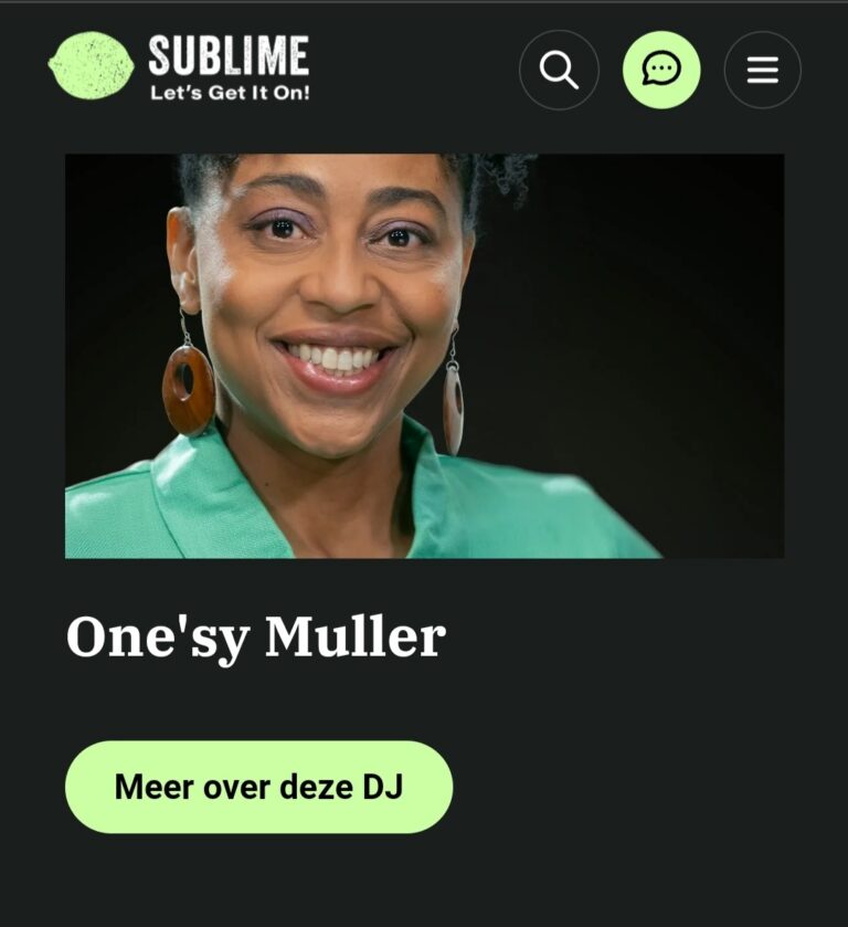 Te gast bij Sublime FM over Nieuwe Blik Terug! – Orville Breeveld